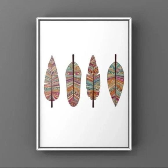 Triad Art & Design | Art | Minimalist Modern Bohocolorful Wall Artprint ...